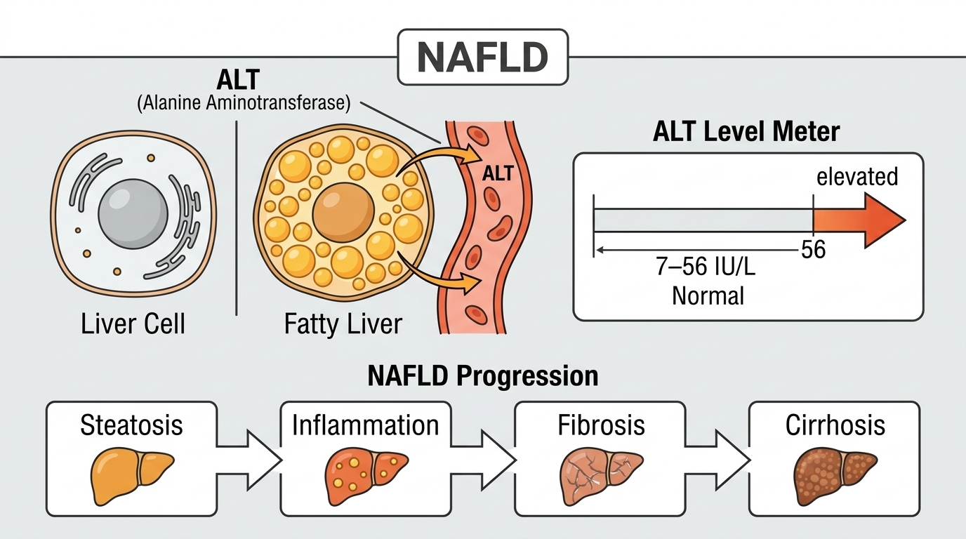 ALT (Alanine Aminotransferase): Why Your Doctor’s ‘Normal’ Range Misses ...